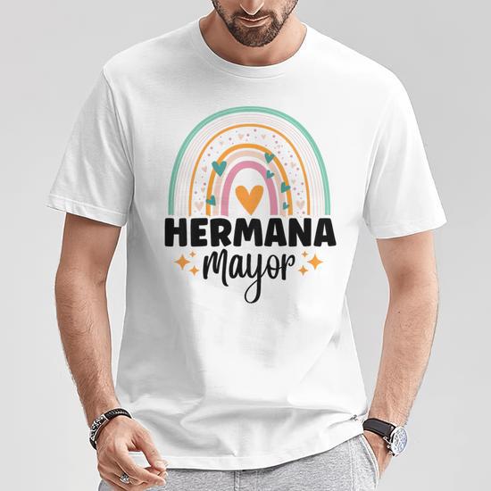 Camiseta Soy Una Hermana Mayor Camisetas Unisex Camiseta Soy La